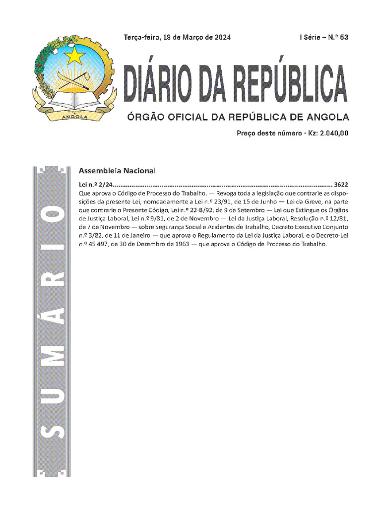 Codigo de Processo Do Trabalho | PDF
