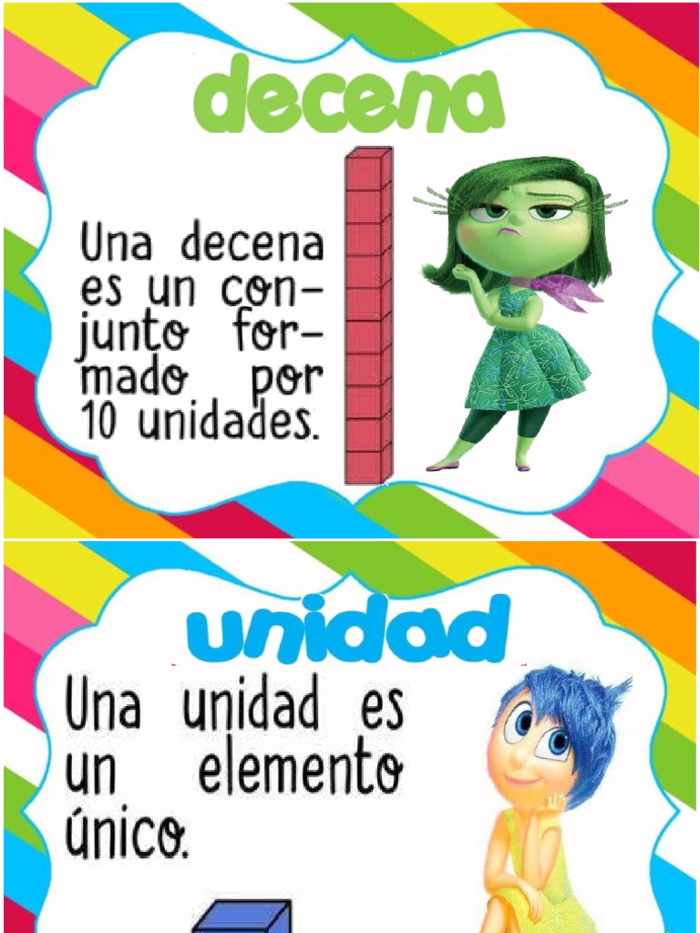 Unidad, Decena y Centena | PDF