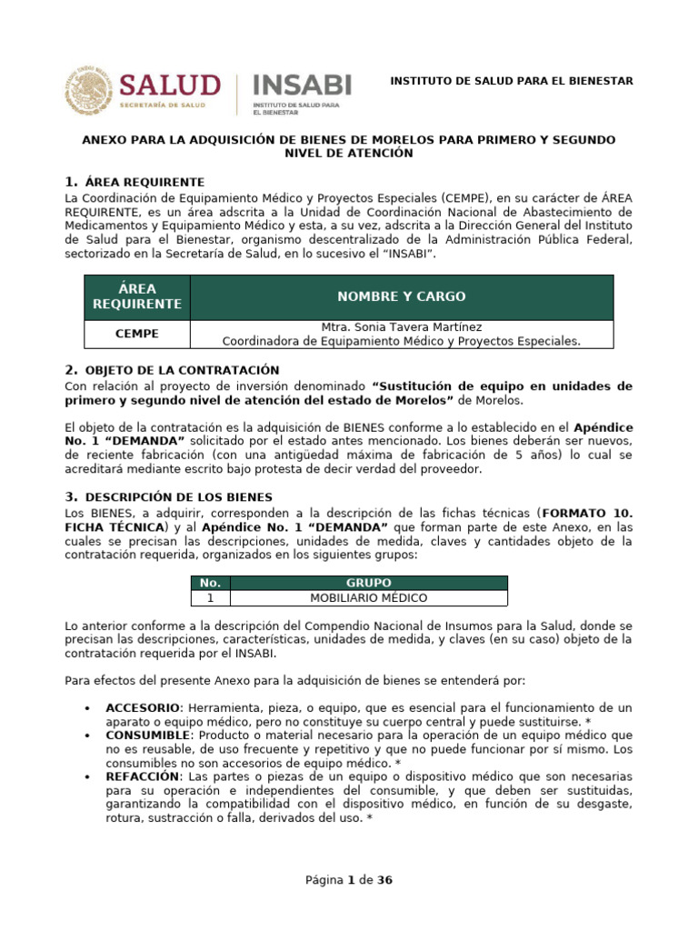 Anexo Mor | PDF | Dispositivo médico | Calidad (comercial)