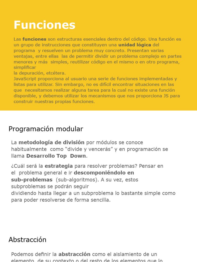 Javascript 3 | PDF | Devolución de llamada (programación de computadora) | Variable (informática)