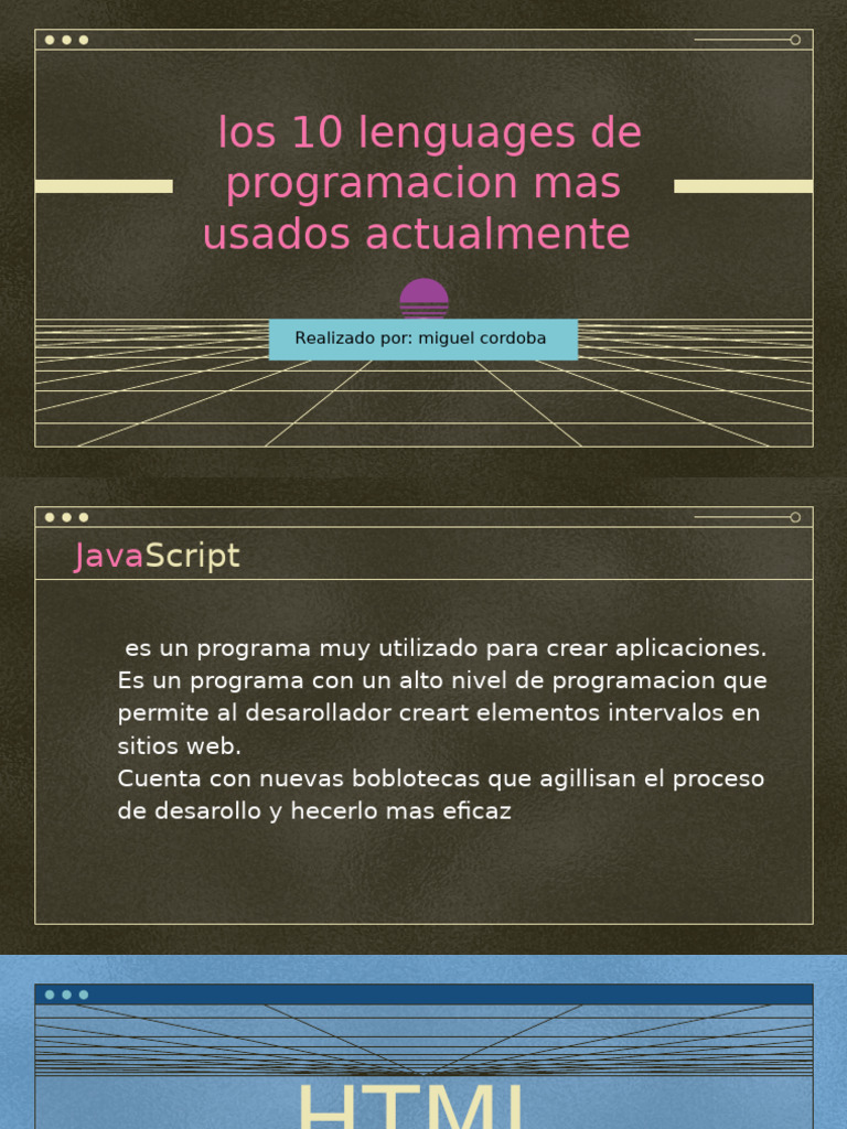 Lenguajes de Programacion | PDF | Lenguaje de programación | Software de la aplicacion