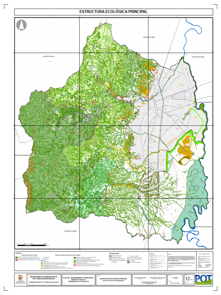 Mapa 12 Estructura Ecologica Principal | PDF
