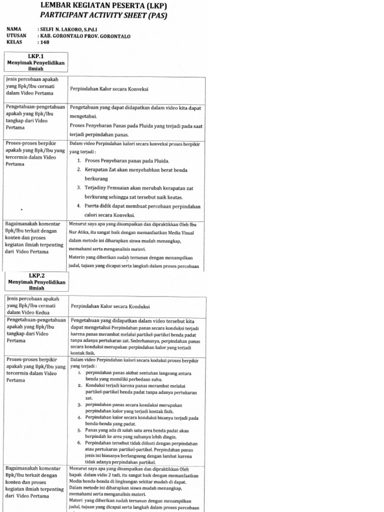 184-Selfi Lakoro - LKP Literasi Sains | PDF