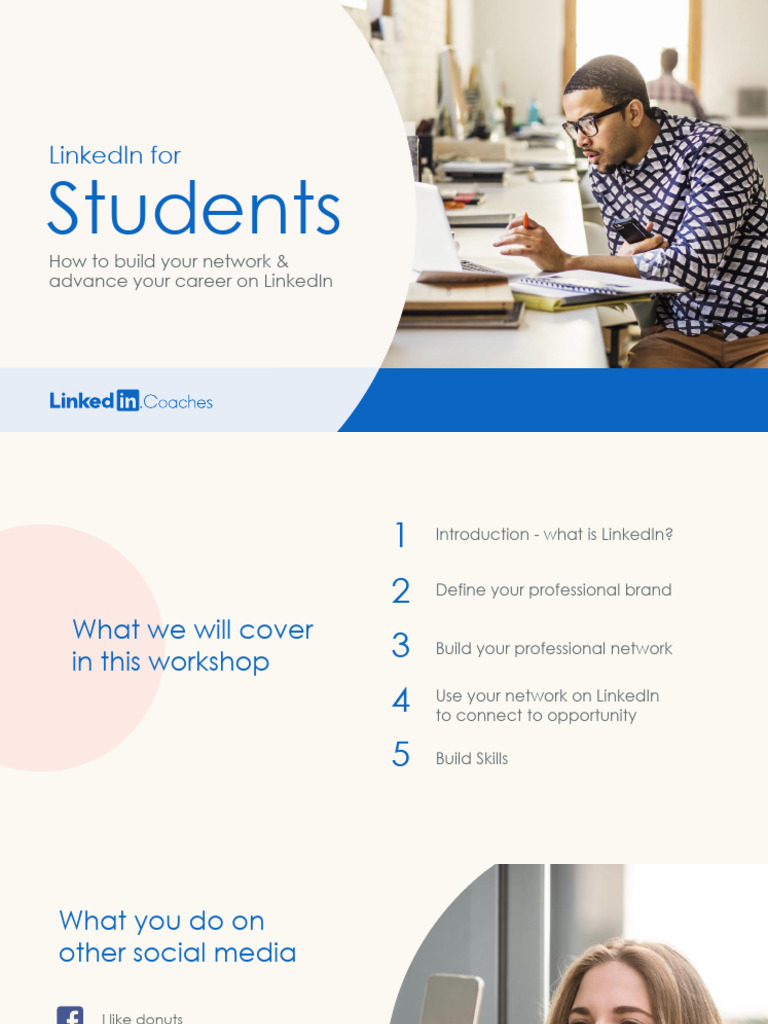 LinkedIn For Students | PDF | Linked In | Brand