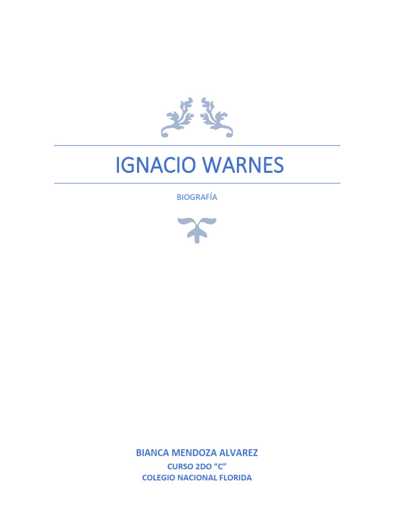 Ignacio Warnes - 015255555 | PDF | Militar
