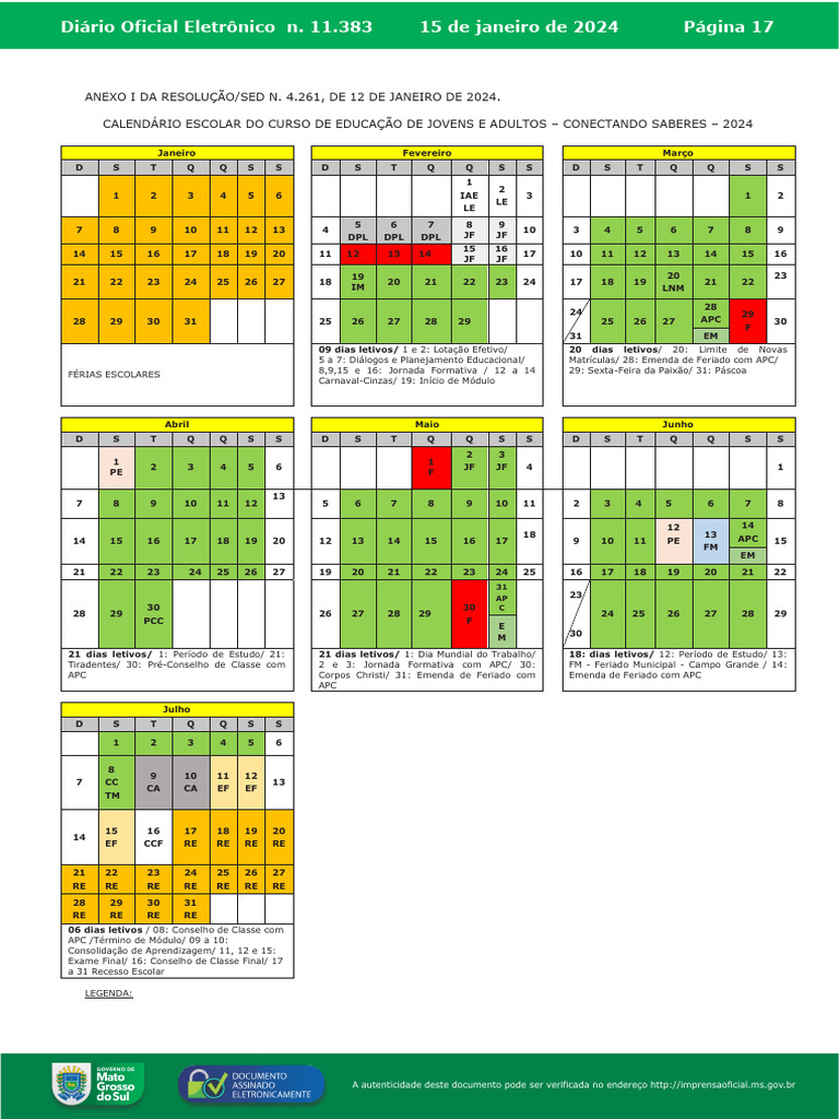 EJA Conectando Saberes 2024 | PDF