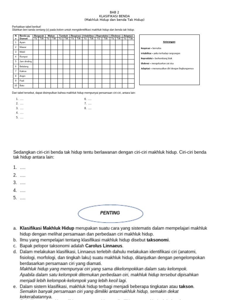 Bab 2 Klasifikasi Mh Pdf