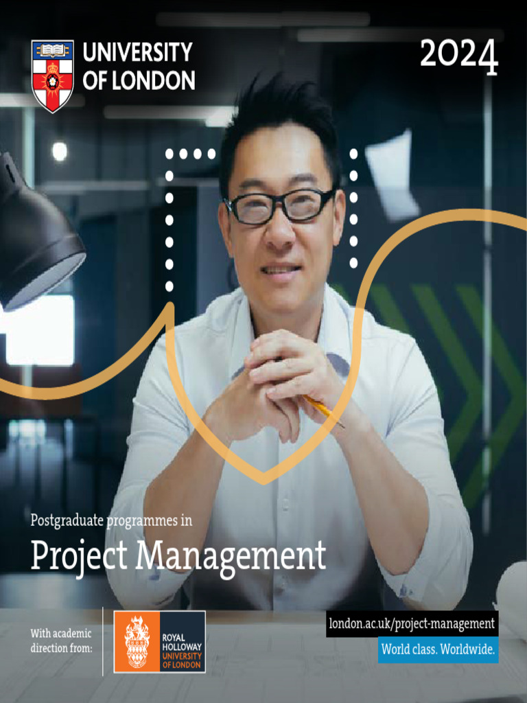 MSC Project Management Prospectus 2024 | PDF | Project Management ...