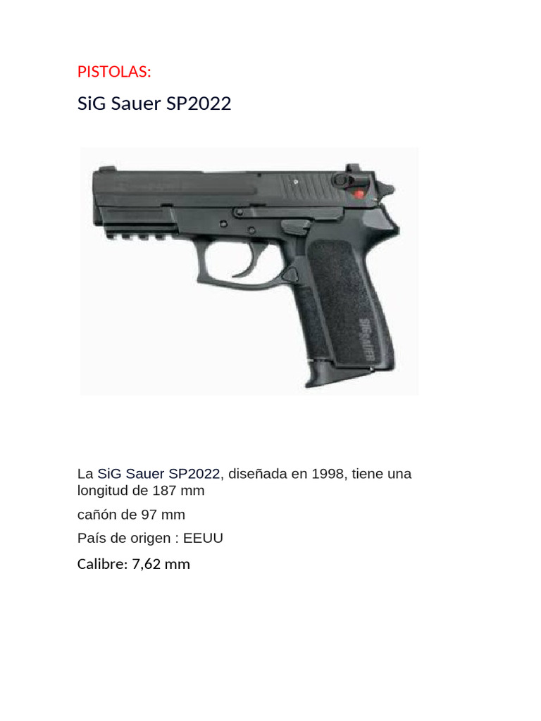 Pistolas | PDF | Historia