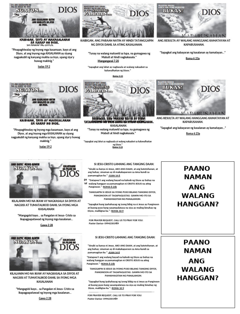Gospel Tracts | PDF
