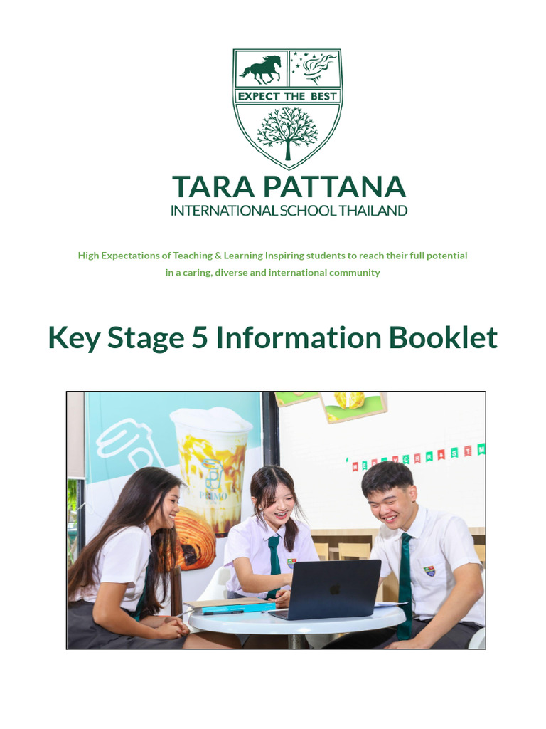 Key Stage 5 Learning at TPIS | PDF | Curriculum | Learning