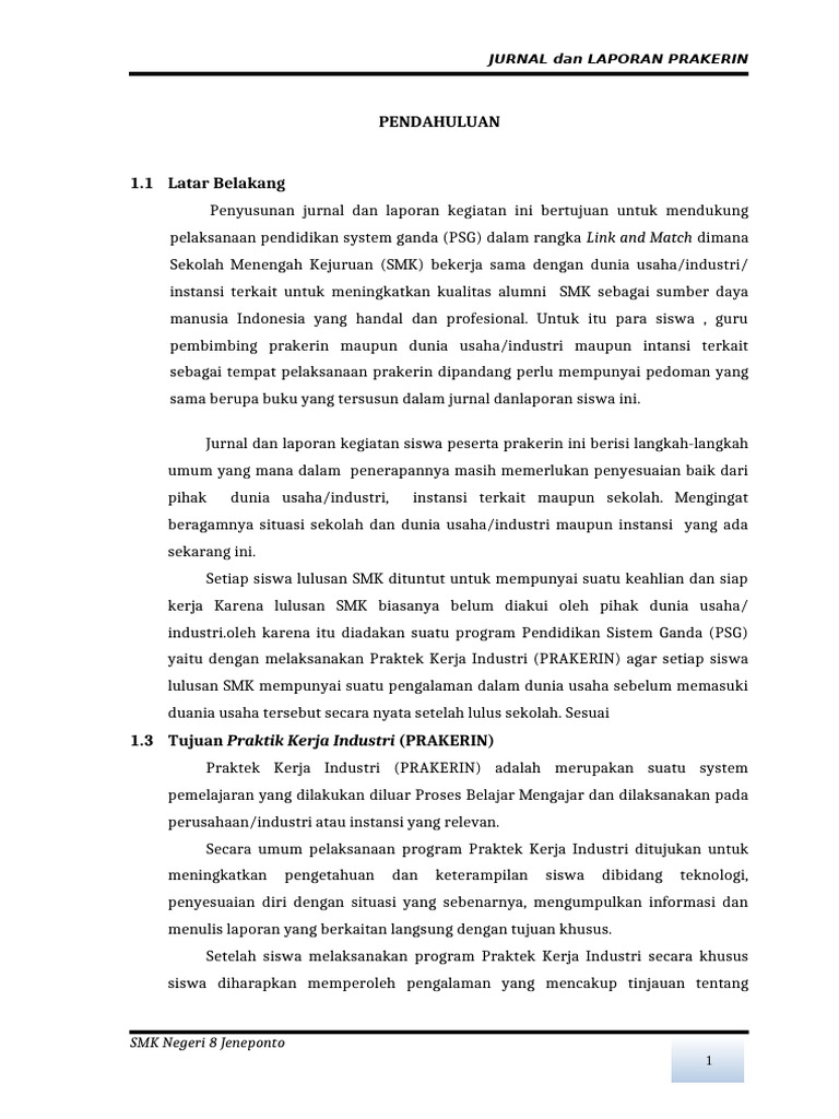 Hal Laporan1 | PDF | Teknologi & Rekayasa