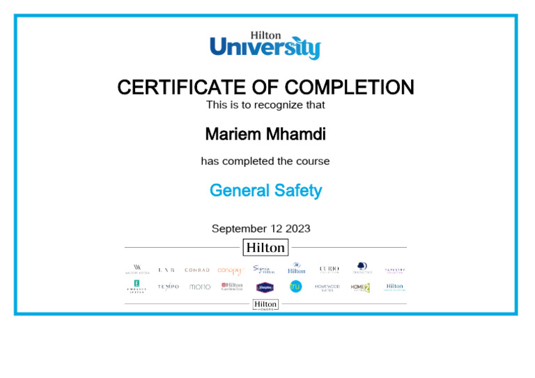 CertificateOfCompletion (1) - 1 | PDF | Computers