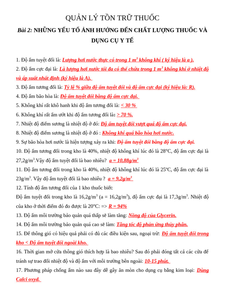 Quan Ly Ton Tru Thuoc | PDF