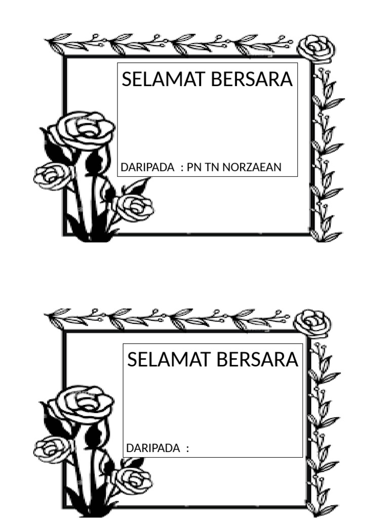 Boarder Hadiah | PDF