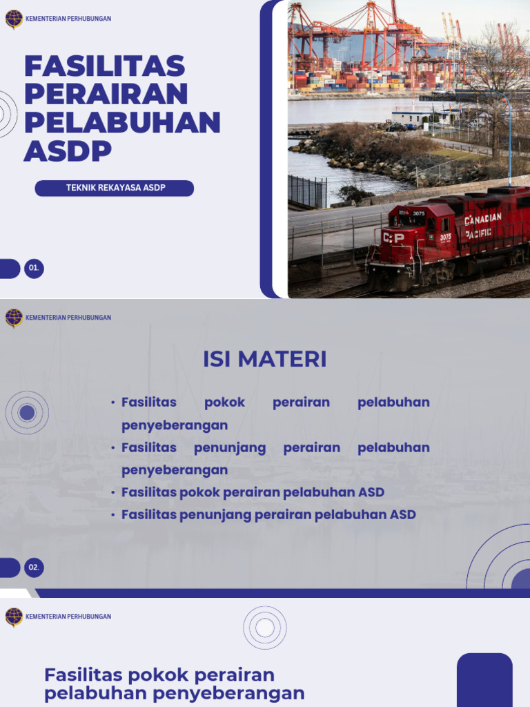 Bag l2 Fasilitias Perairan Pelabuhan Asdp | PDF | Bisnis | Sains ...