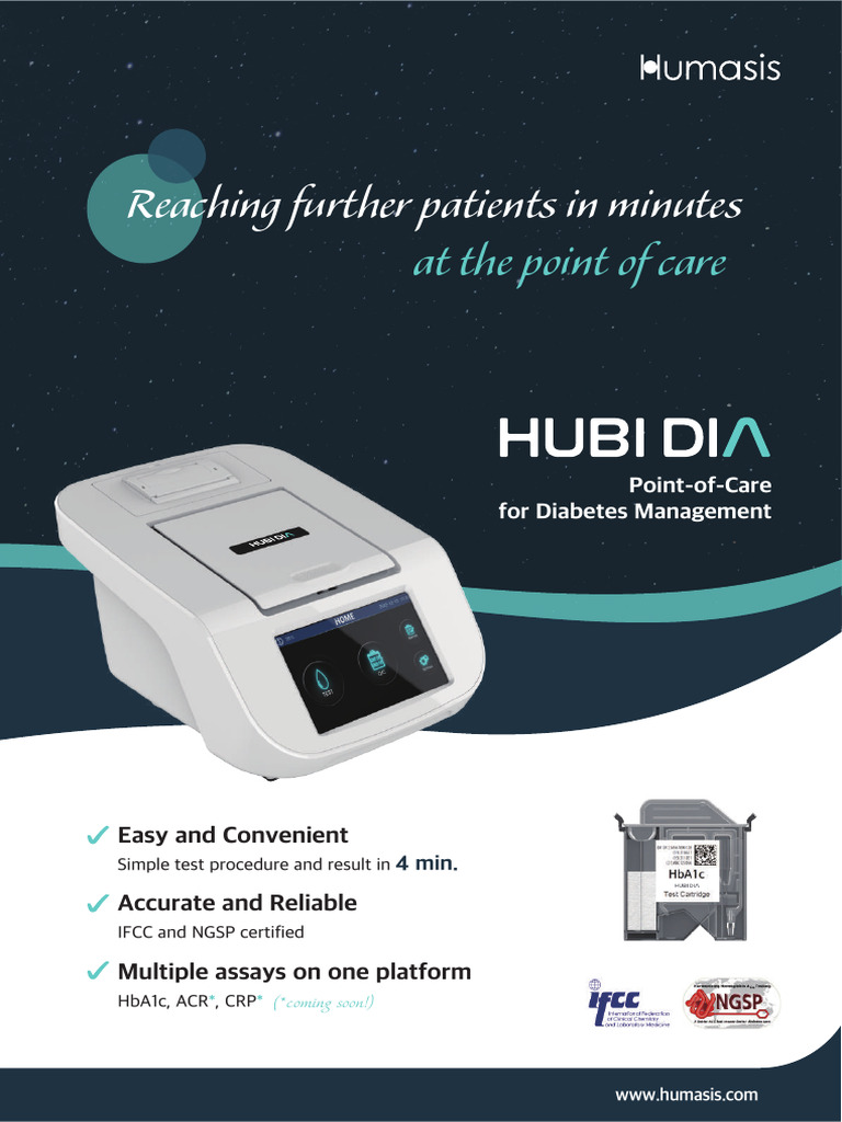 (ENG) HUBI DIA - AHD-8001 - R03 - Low | PDF | Glycated Hemoglobin ...