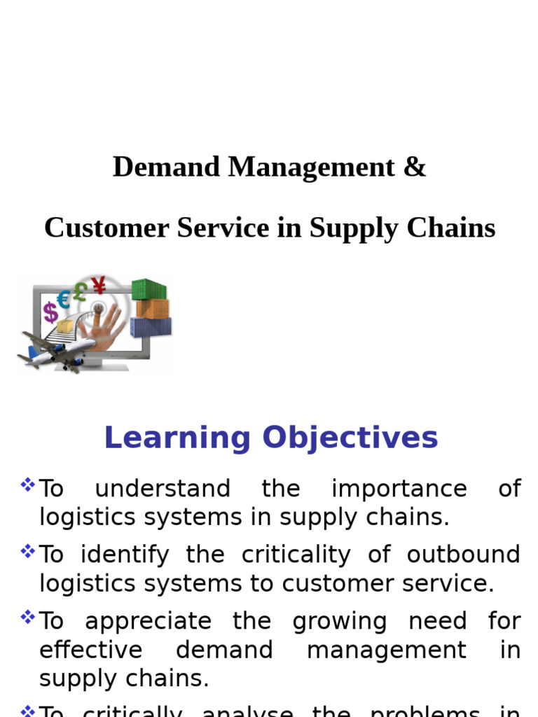 Demand Management in Supply Chains | PDF | Logistics | Supply Chain