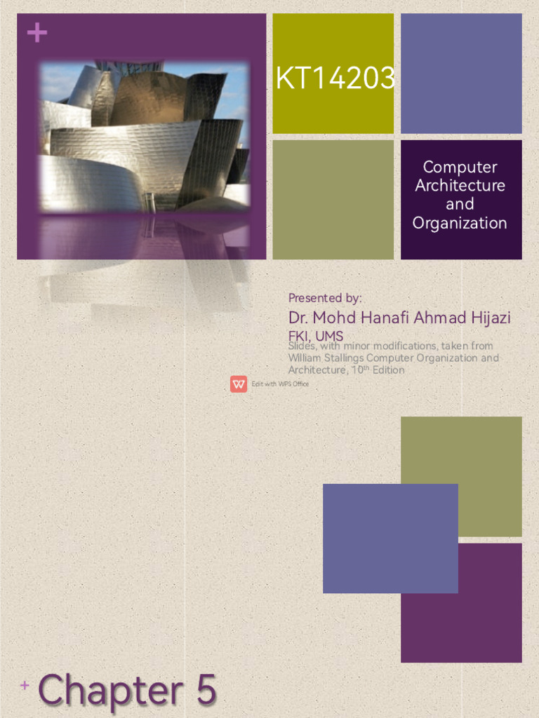 Cao Chap 5 | PDF | Random Access Memory | Read Only Memory