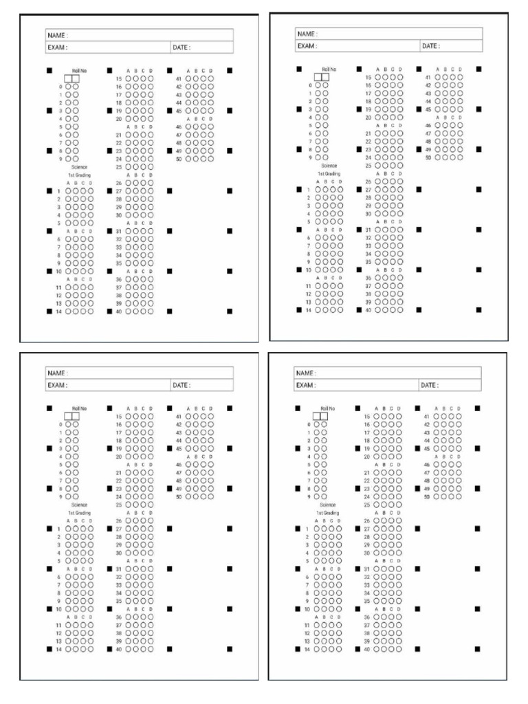 1st Exam Sheet | PDF