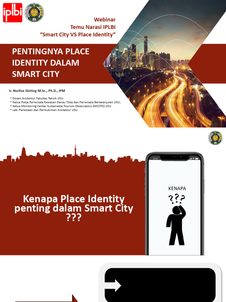 (2021) Place Identity Dan Smart City | PDF