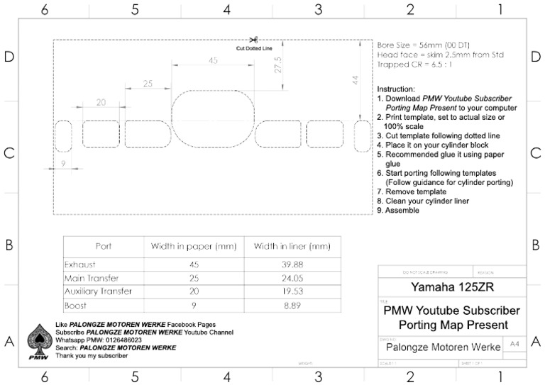 Yamaha 125ZR Porting Guide PDF | PDF