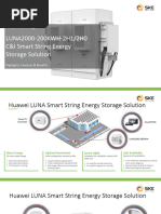 Huawei LUNA2000 200kWh Datasheet | PDF | Energy Storage | Nature
