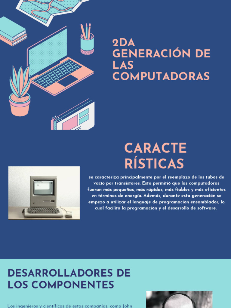 Segunda Generación de Computadoras Presentació - 20240922 - 023644 ...