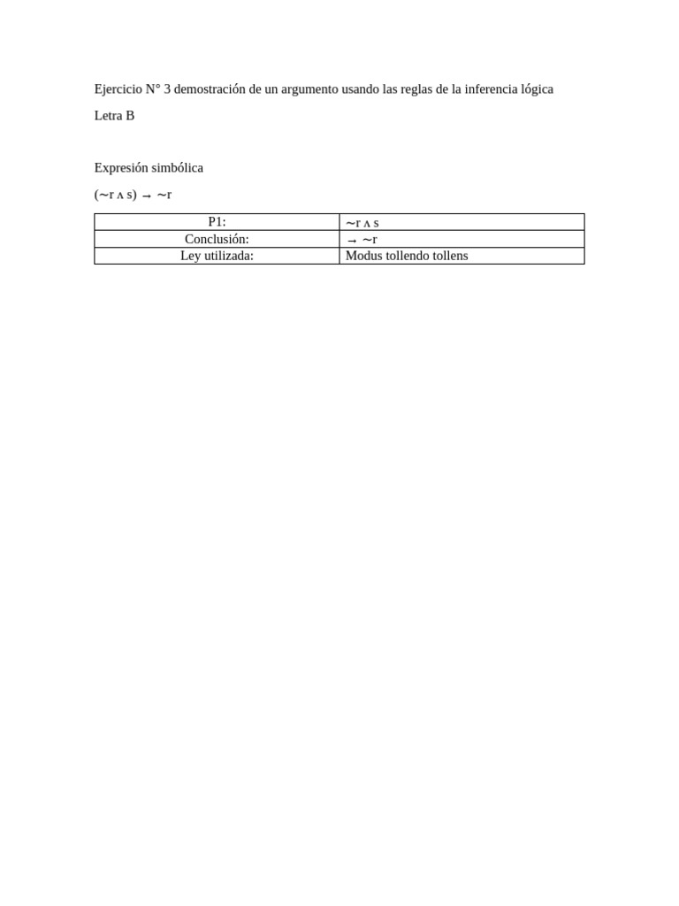 Ejercicio 3 Letra B Pdf