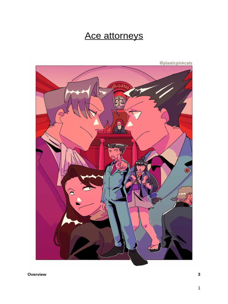 Ace Attorneys - ENG | PDF | Witness | Role Playing Games
