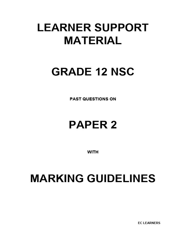 0 Final English Paper 2 EGD Learner Support1 | PDF | Science & Mathematics | Technology ...