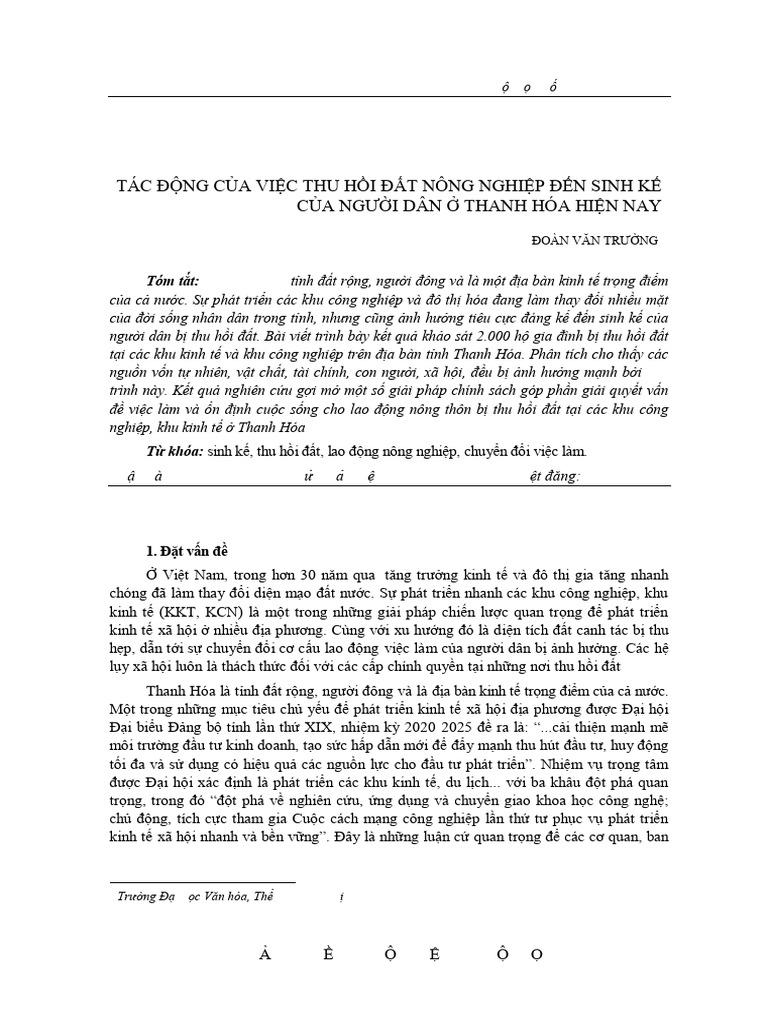 Tap Chi XHH So 1-2022-DOAN V TRUONG | PDF