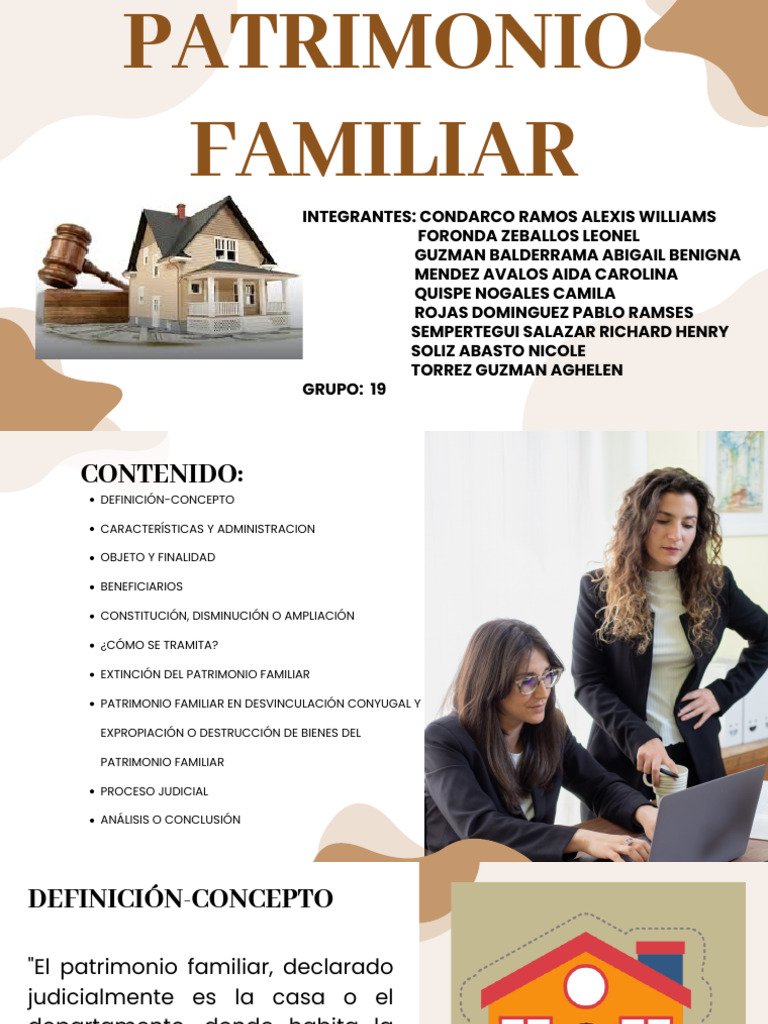 Patrimonio Familiar D | PDF | Demanda judicial | Dominio eminente