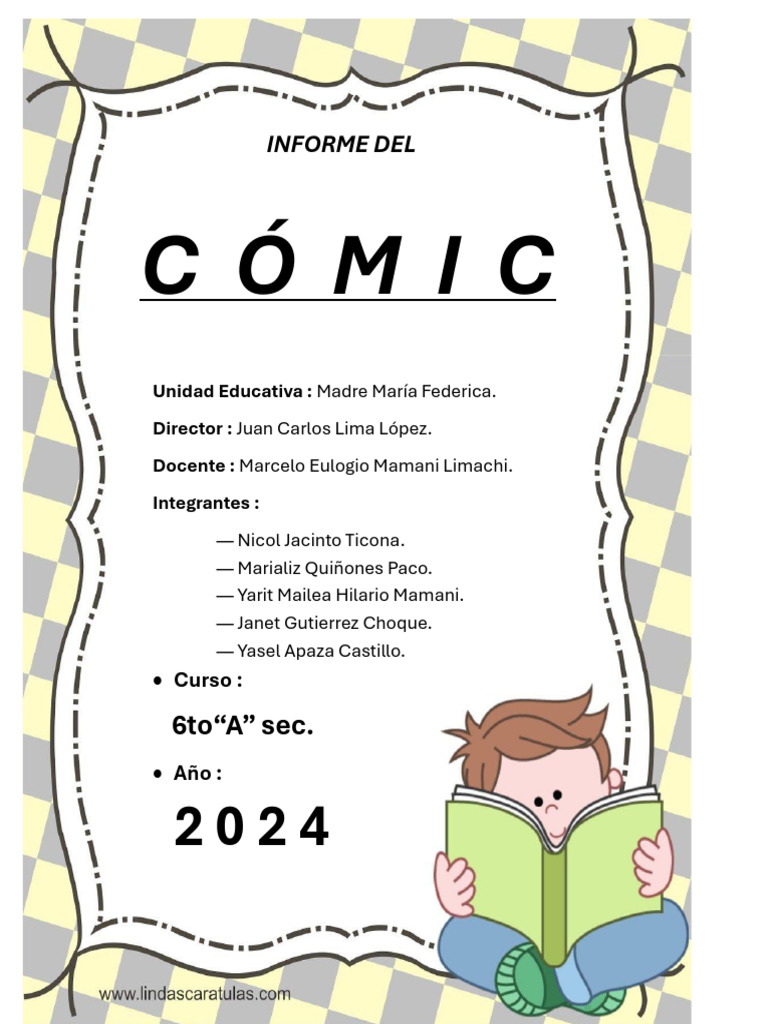 Informe Del Cómic | PDF | Cómics