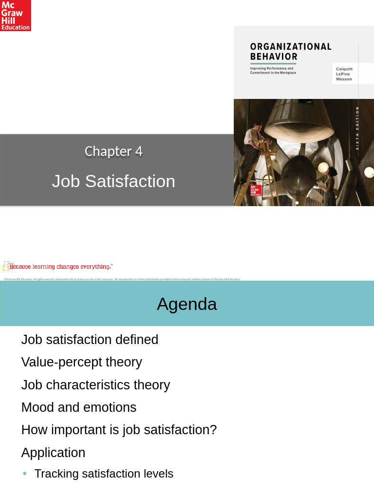 Colq6 PPT Ch04 Final | PDF | Emotions | Job Satisfaction