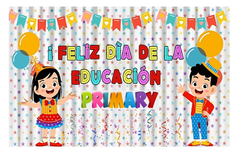Educación Orimaria Letrero | PDF