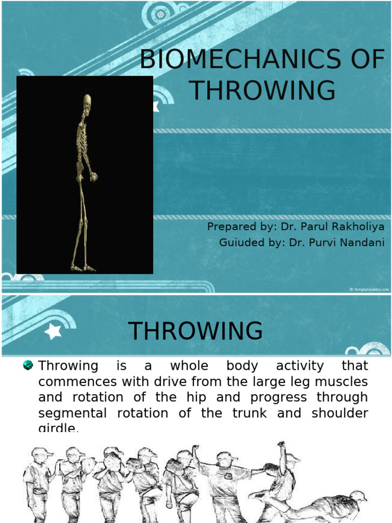 Biomechanics of Throwing | PDF | Anatomical Terms Of Motion | Shoulder