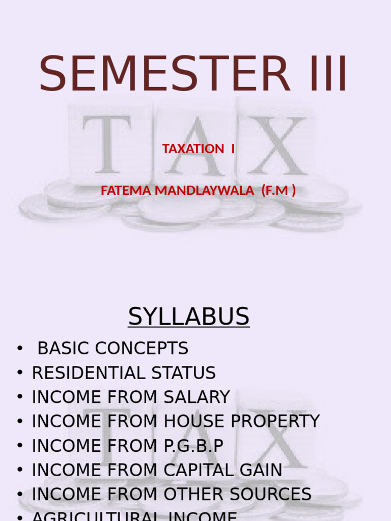 Tax Intro | PDF | Taxes | Taxpayer