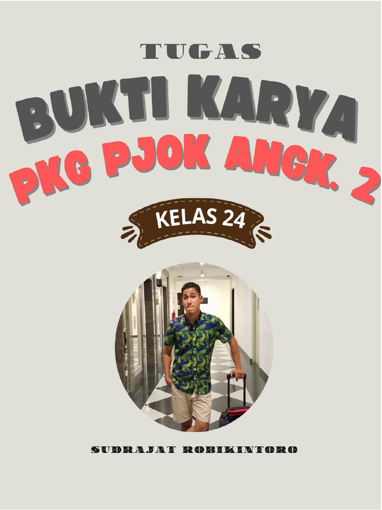 Bukti Karya PKG Pjok Robikintoro | PDF