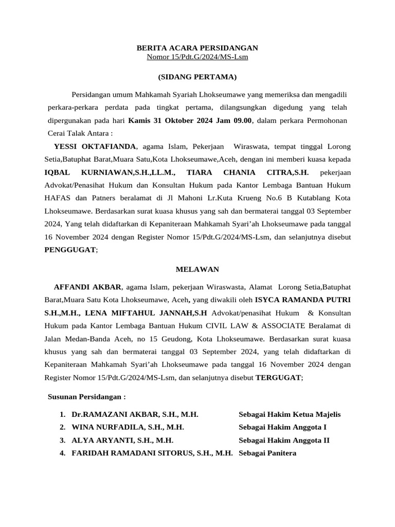 BAP PDT KLP 1, 1-8 Fix | PDF