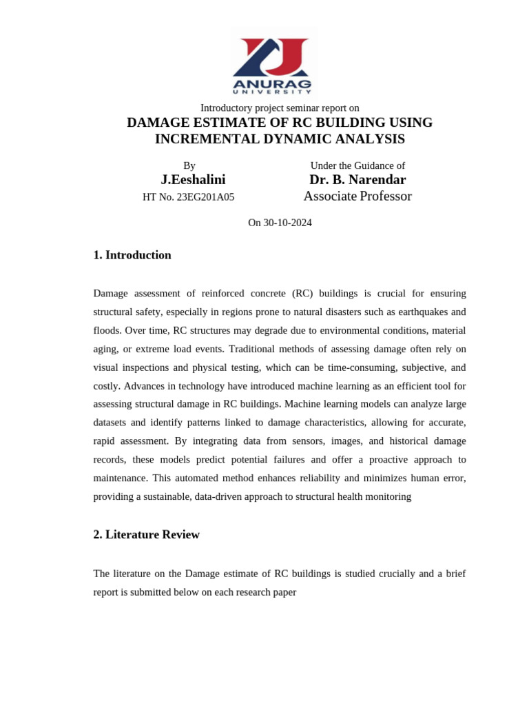 Sample Copy of Project Report for Seminar-1 | PDF | Machine Learning | Applied Mathematics