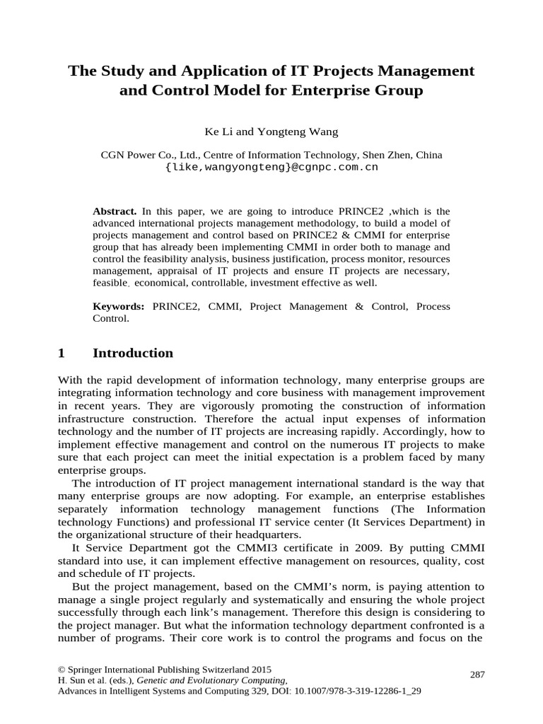 The Study-284-294 | PDF | Project Management | Evaluation