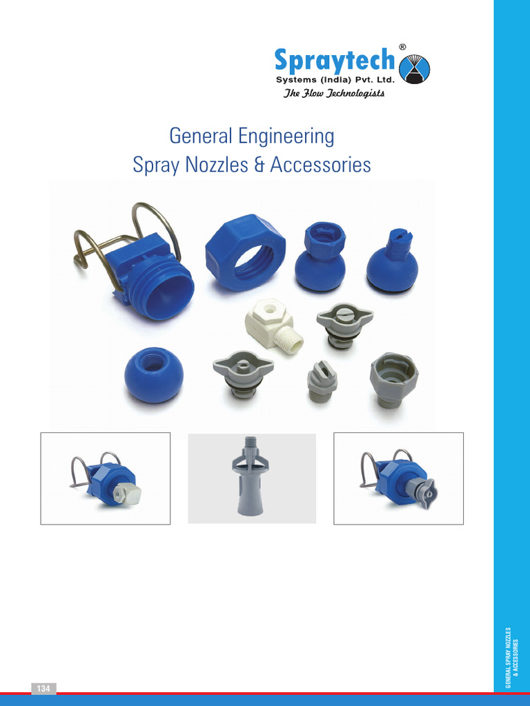 Spraytech Ed - 2 General Eng & Spray Nozzle Accessories | PDF | Pipe ...