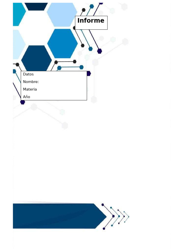 Caratula Informe | PDF