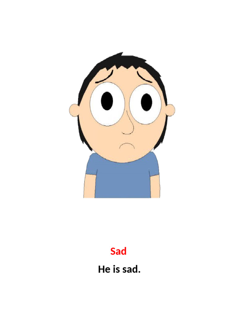 He Is Sad | PDF