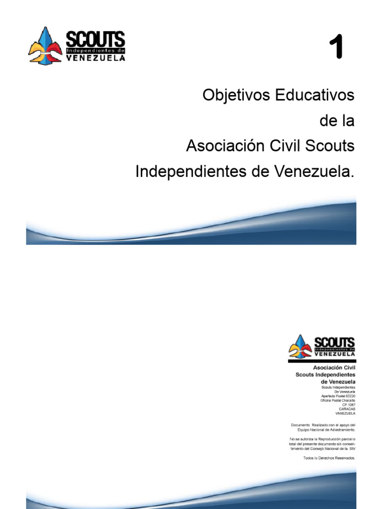 1.-Objetivos Educativos Siv | PDF | Exploración
