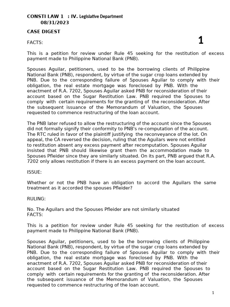 Case Digest - Tobias vs. Abalos, 239 SCRA 106 | PDF | United States ...