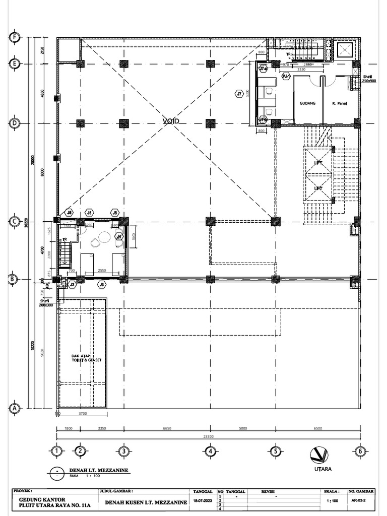 Denah Lt. Mezzanine | PDF