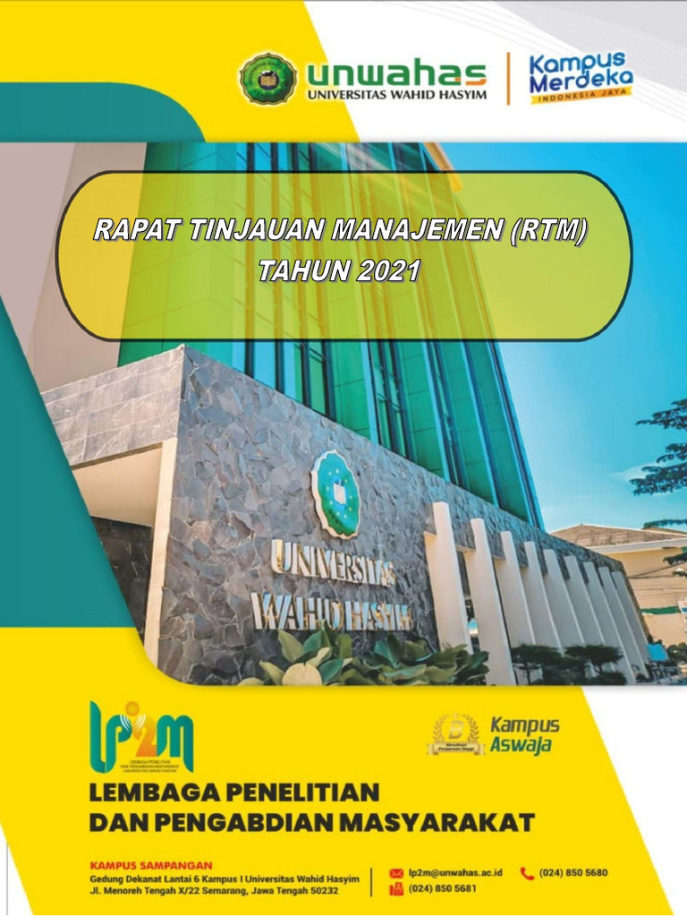 RTM LPPM 2021-2023 | PDF | Bisnis | Seni