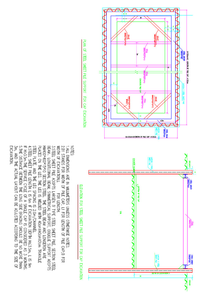 Standard Piers and Foundations Model | PDF